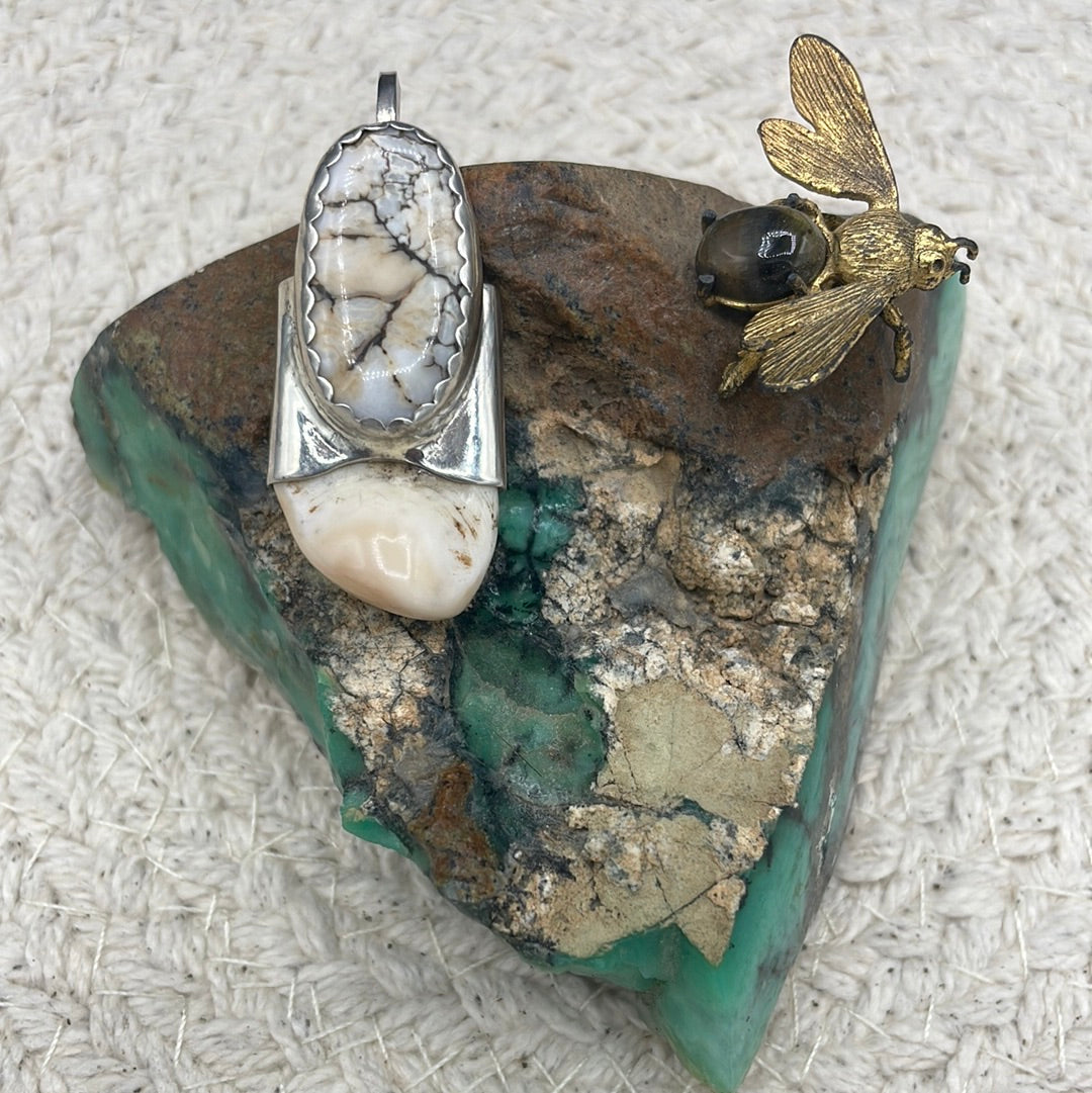 White Buffalo Elk Tooth – Zia Mountain